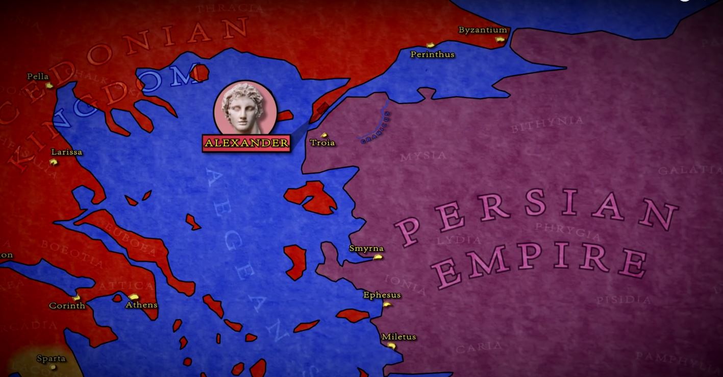 The Battle of Granicus 334 BC - The First Major Victory for Alexander ...