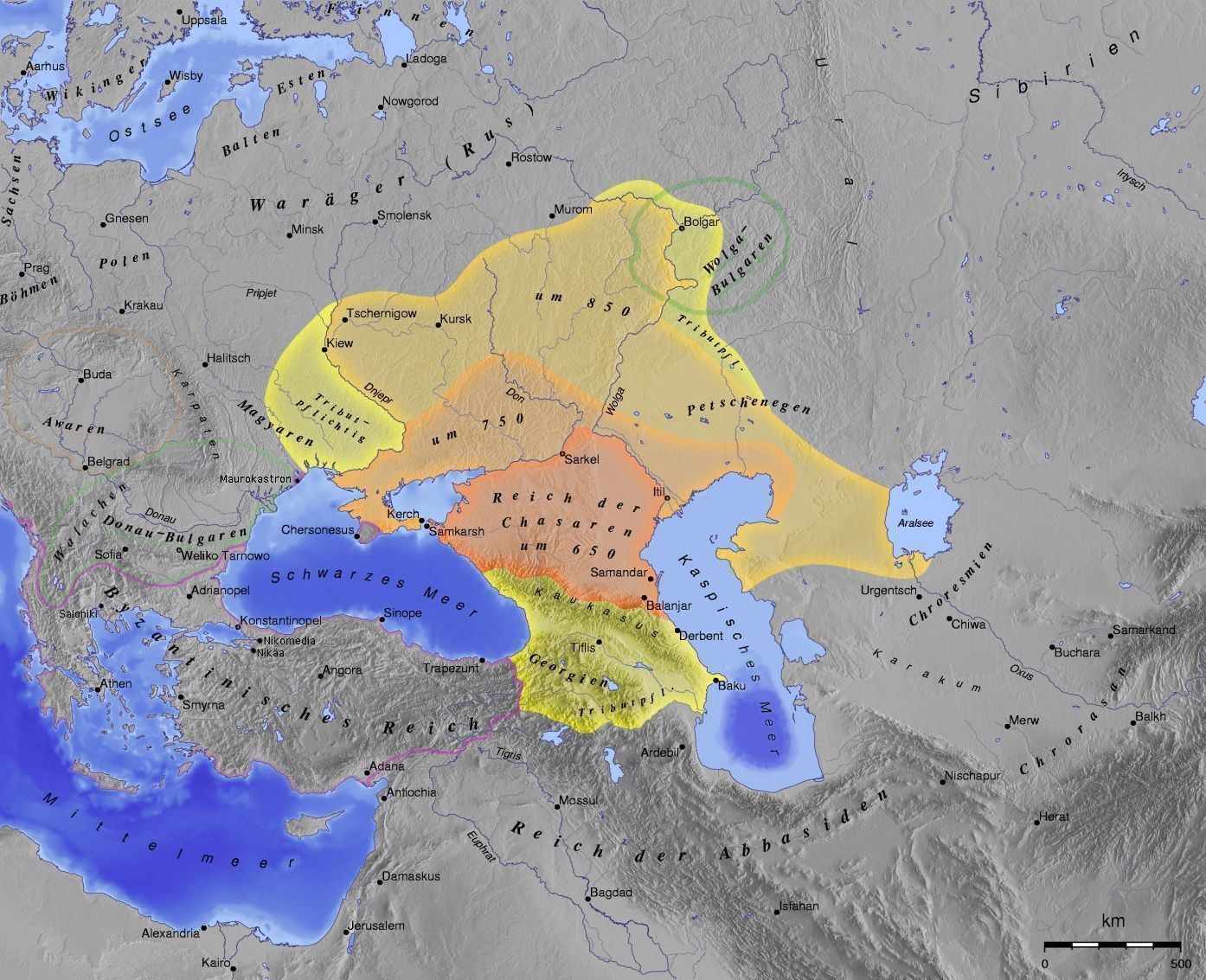 History Of The Khazar Khaganate And Khazars - About History